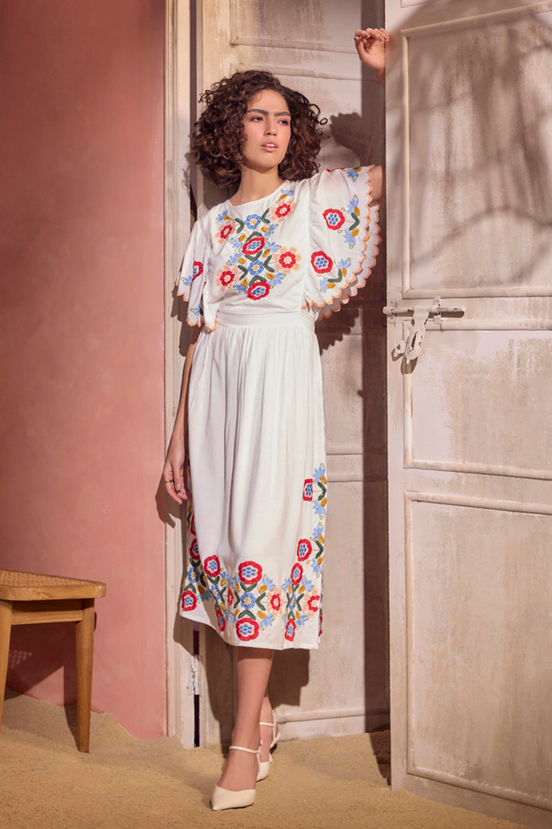 Capri Midi Dress – Boho Chic By Sukriti Jain